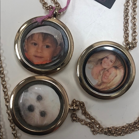 ZokyDoky | Jewelry | Two Sided Glass Magnetic Locket Necklaces Nwt ...